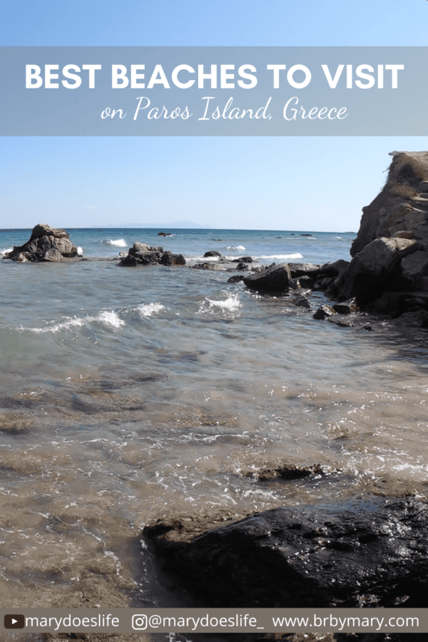 BEST BEACHES IN PAROS, GREECE - BR by Mary