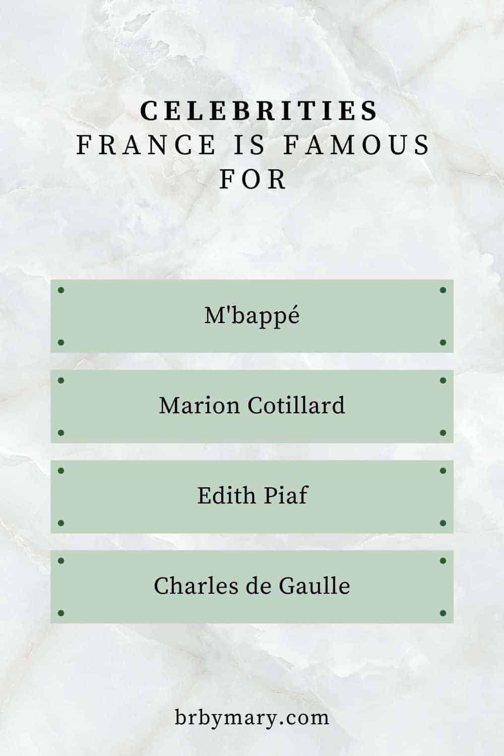 What France is Famous for: 145 Famous Things of France