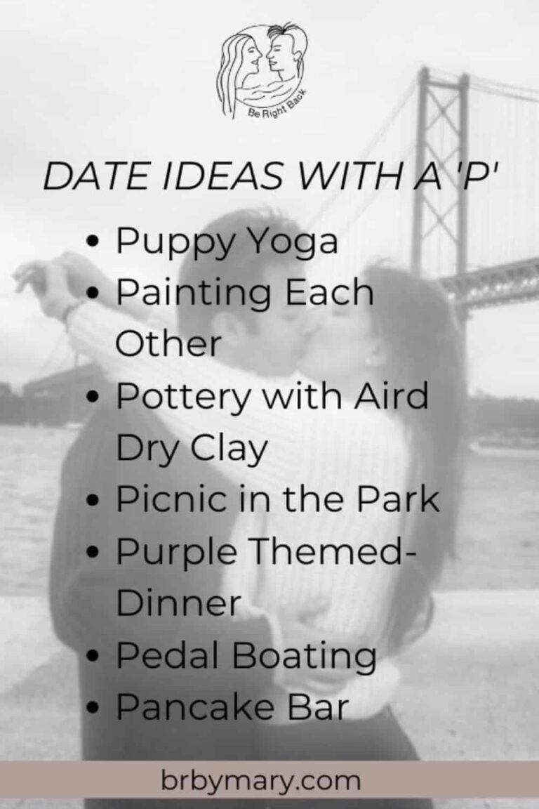 133 Easy Date Ideas That Start with P (Alphabet Dating Ideas)