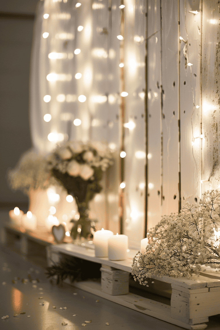 33 Pallet Photo Backdrop Ideas For Your Wedding, Birthday, Graduation ...
