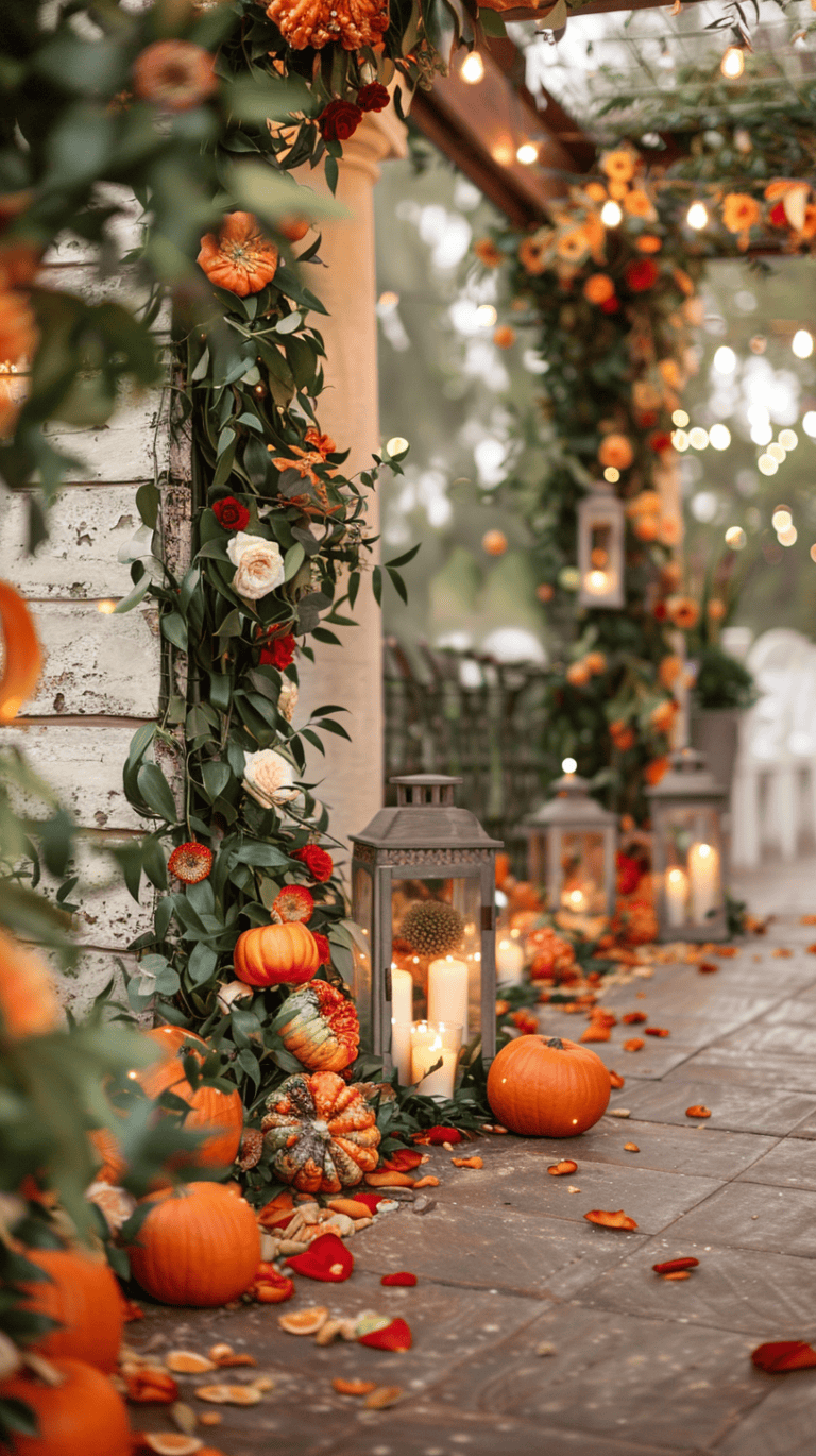 40+ Fall Wedding Ideas That Will Inspire You (Cake, Aisle, Table ...