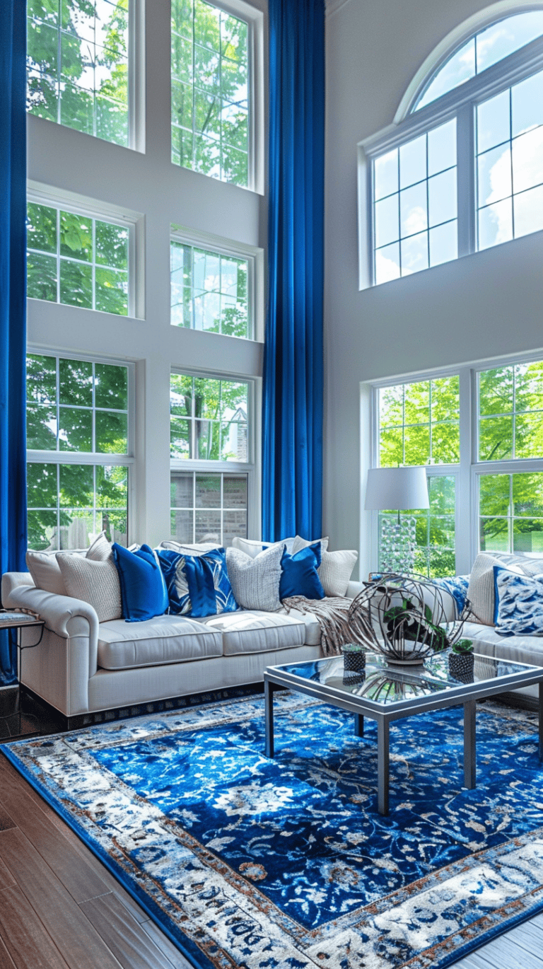 25 Blue Hues Living Room Decor Ideas For your Home
