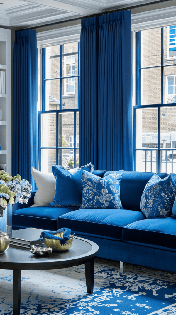 25 Blue Hues Living Room Decor Ideas For your Home