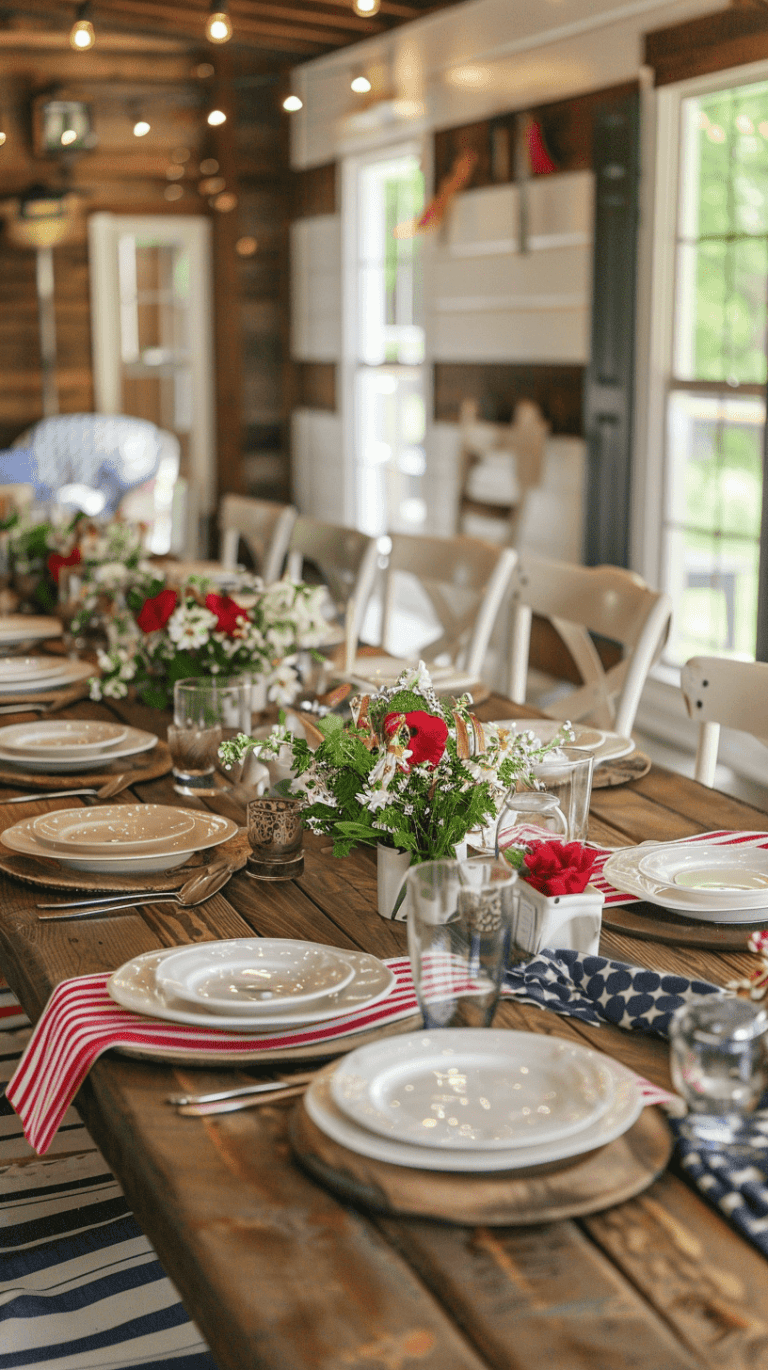 4th Of July Table Decoration Ideas