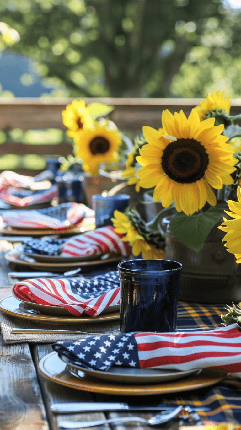 4th Of July Table Decoration Ideas