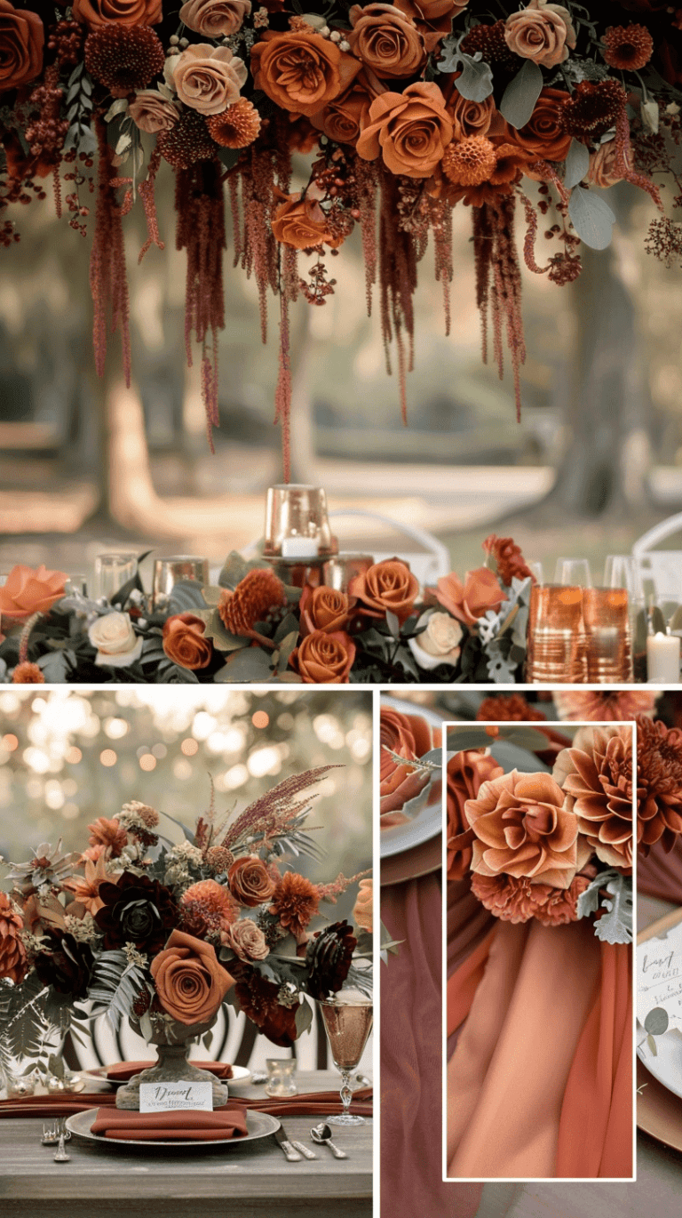 21 Fall Wedding Color Palette Ideas That Aren't Just Orange