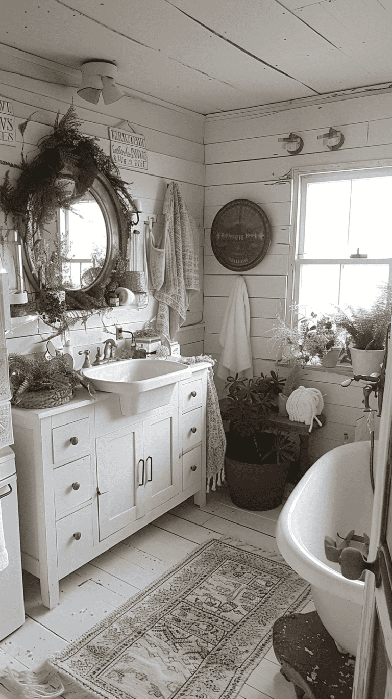 35+ Winter Bathroom Decoration Ideas