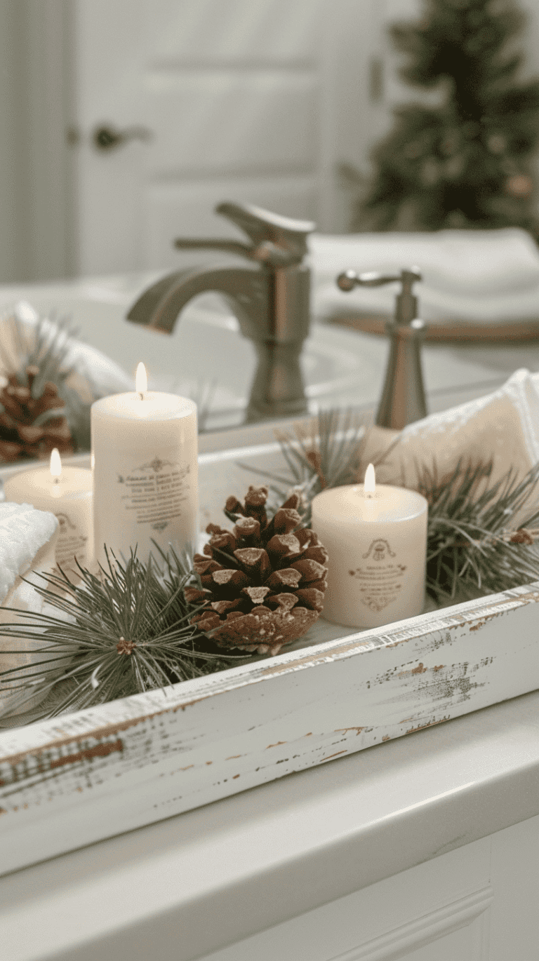35+ Winter Bathroom Decoration Ideas