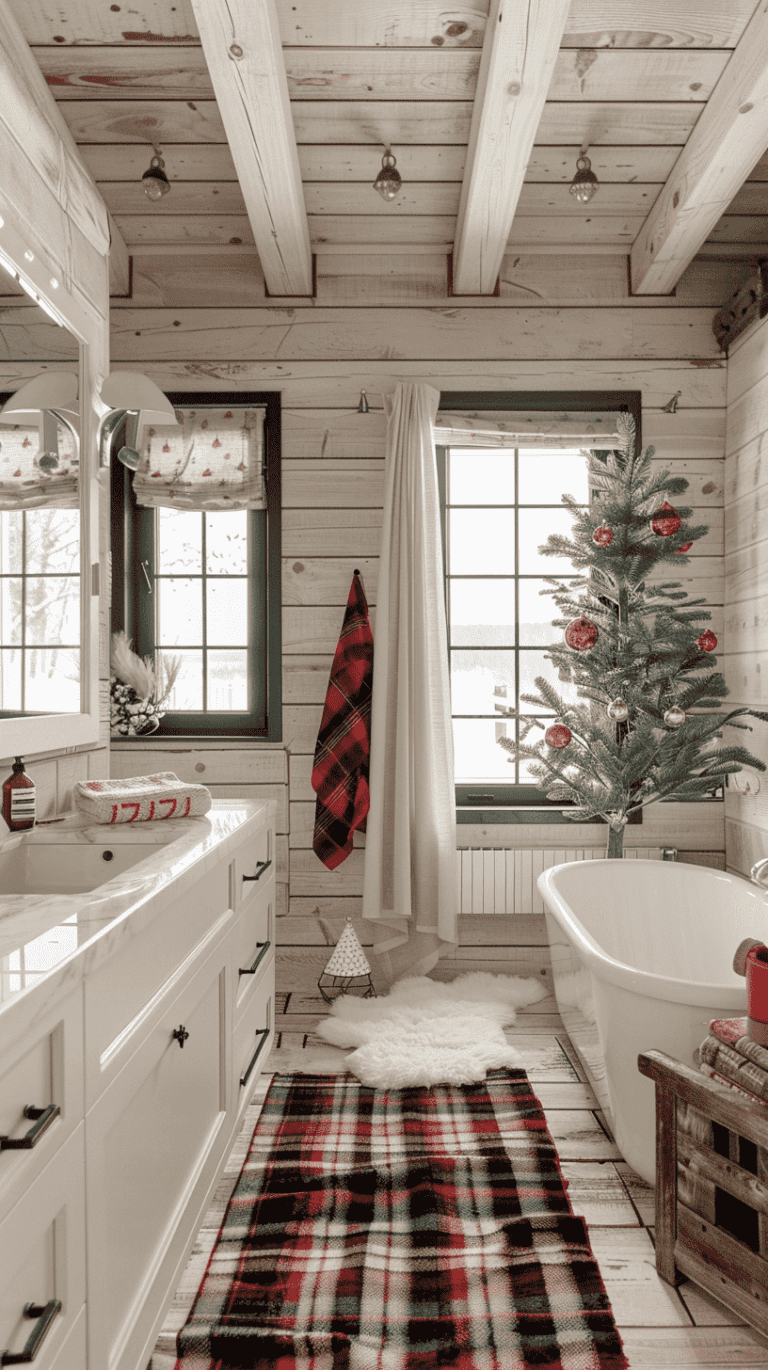 35+ Winter Bathroom Decoration Ideas