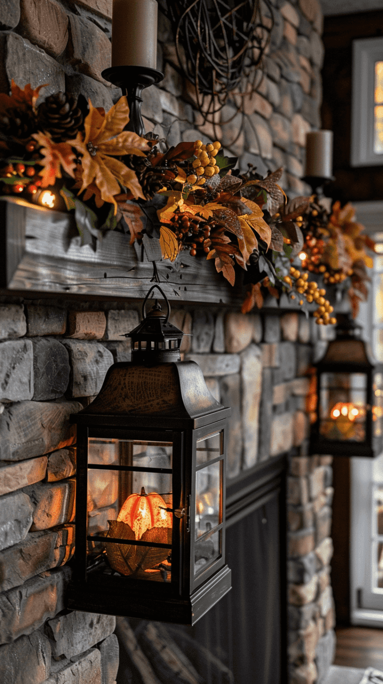 25 Fall Lantern Decor Ideas For Your Home