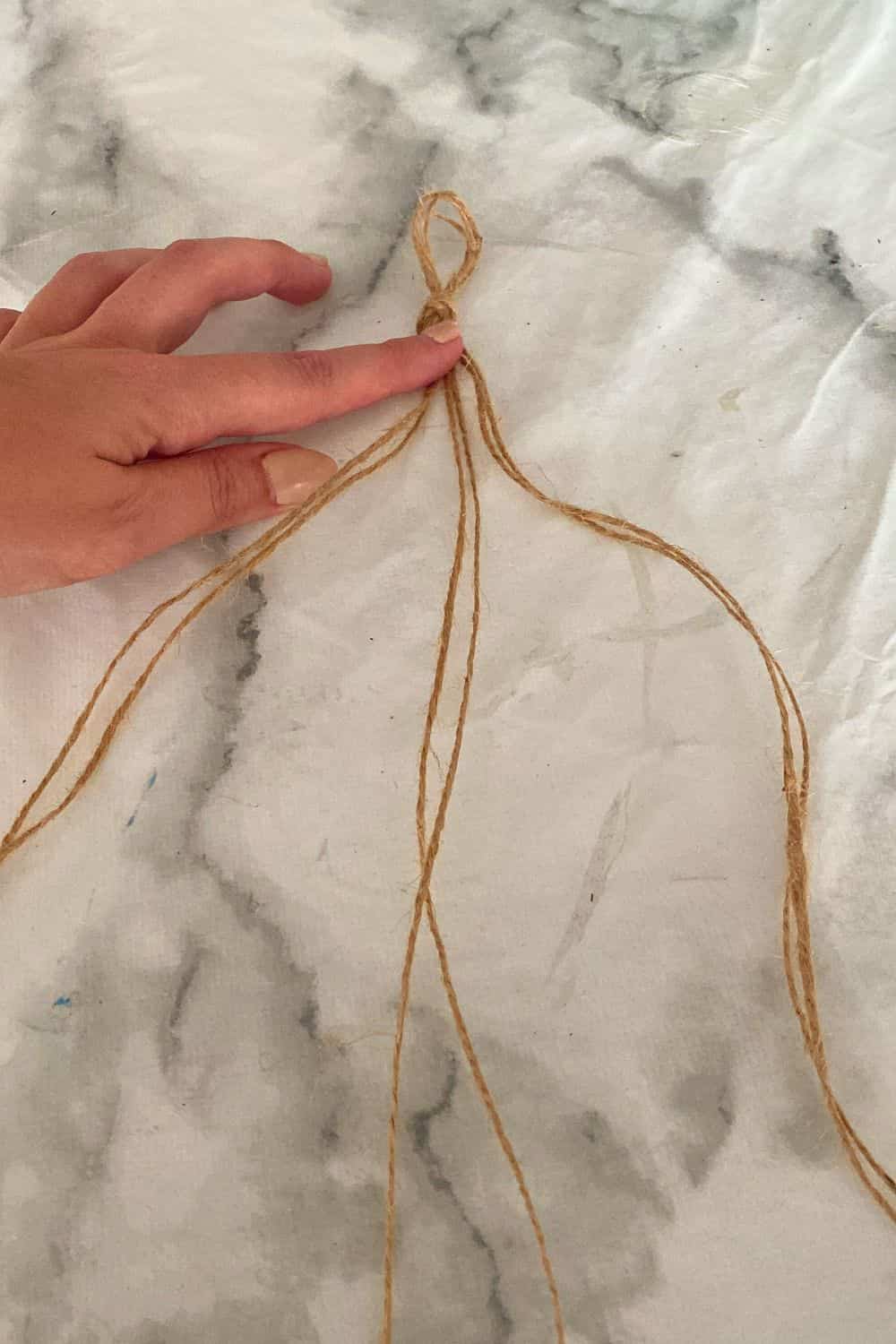How To Make A DIY Twine Pot Hanger (+ Video Tutorial)