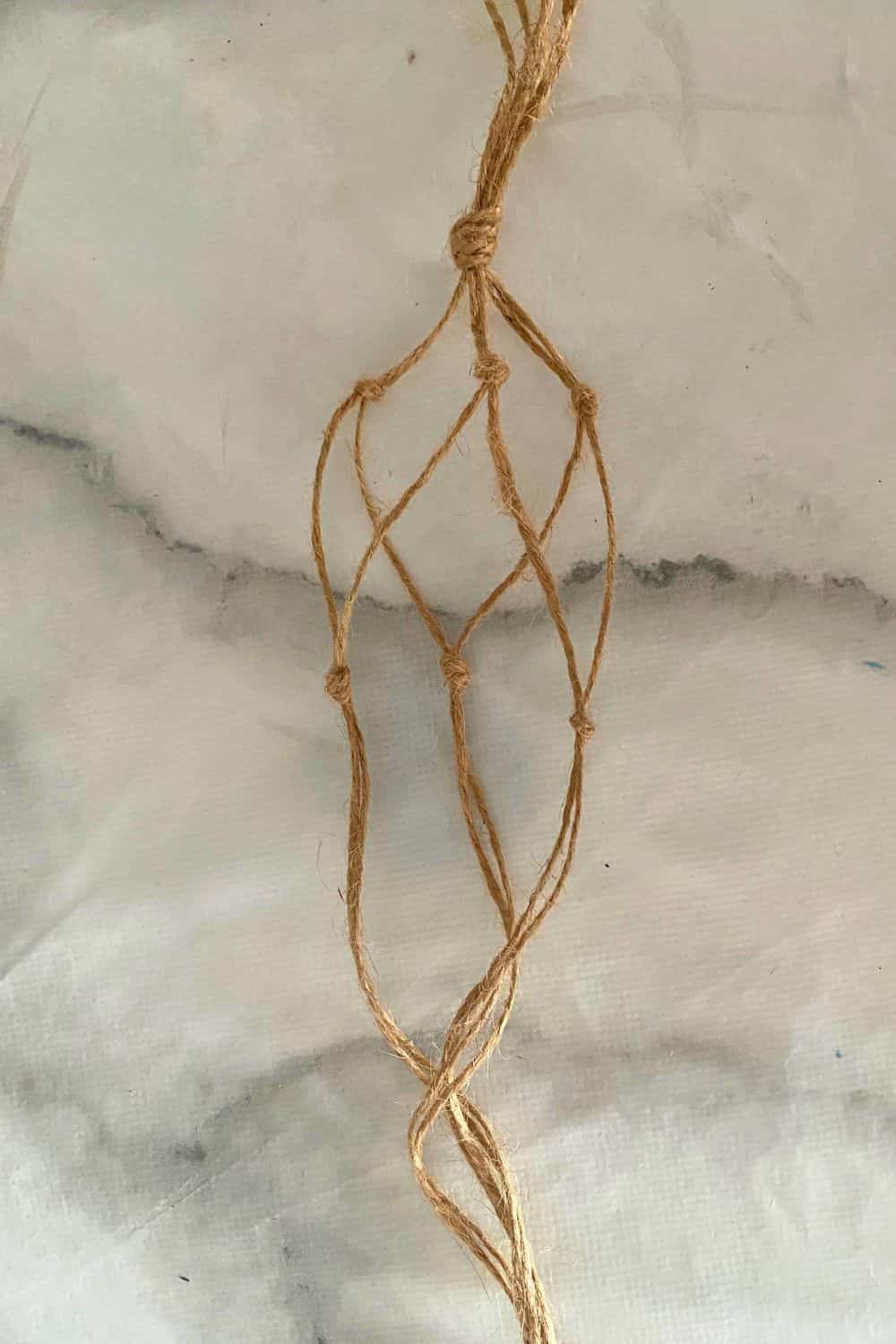 How To Make A DIY Twine Pot Hanger (+ Video Tutorial)