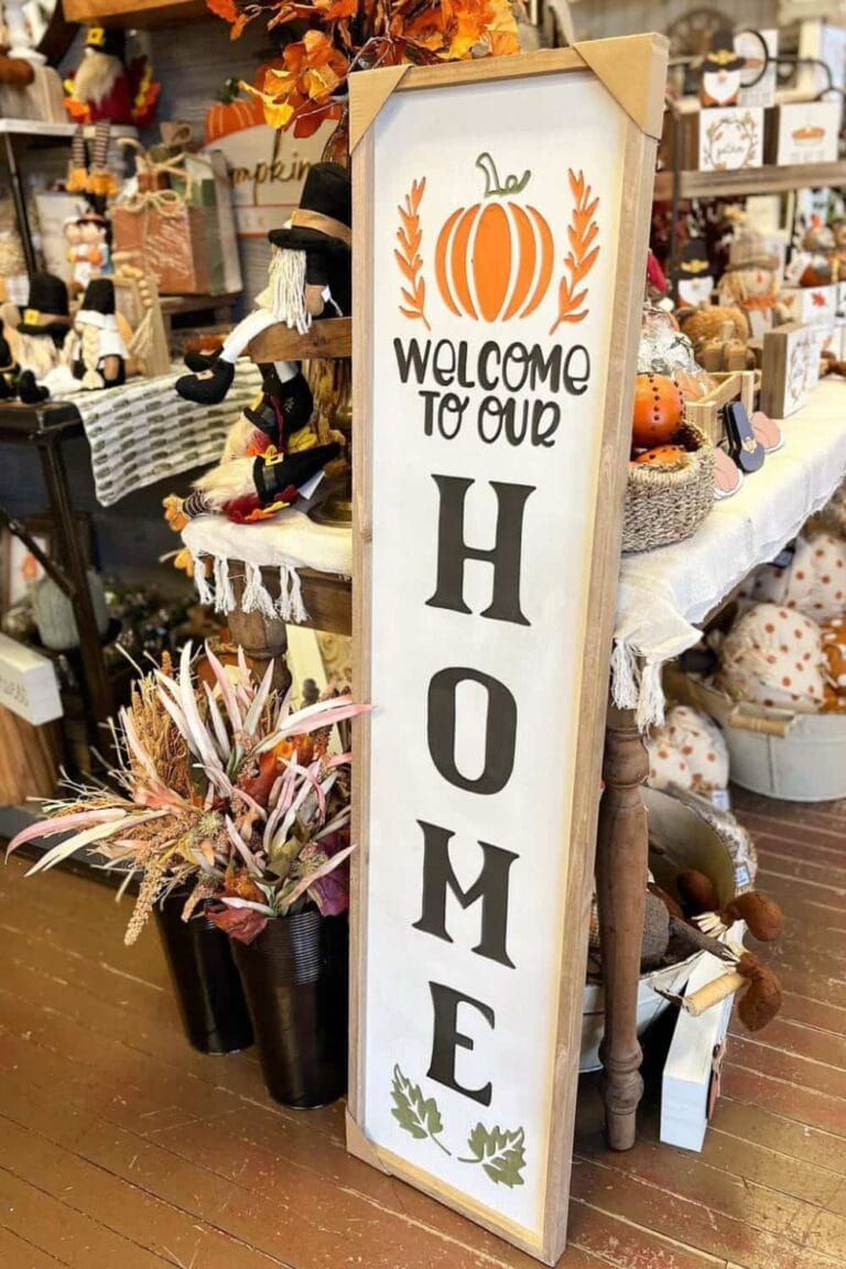 12 Fall Porch Signs You Can DIY At Home