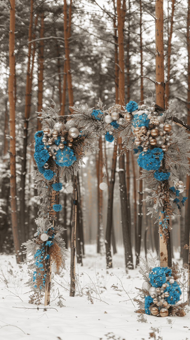 30 Winter Wedding Arch Ideas For Your Special Day