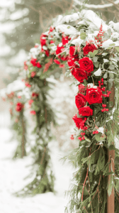 30 Winter Wedding Arch Ideas For Your Special Day