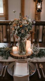 14 Mountain Wedding Table Decoration Ideas