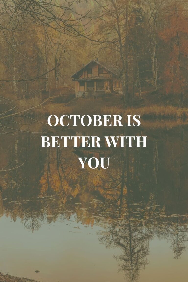 160 October Captions For Instagram with Puns And More!
