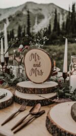 14 Mountain Wedding Table Decoration Ideas