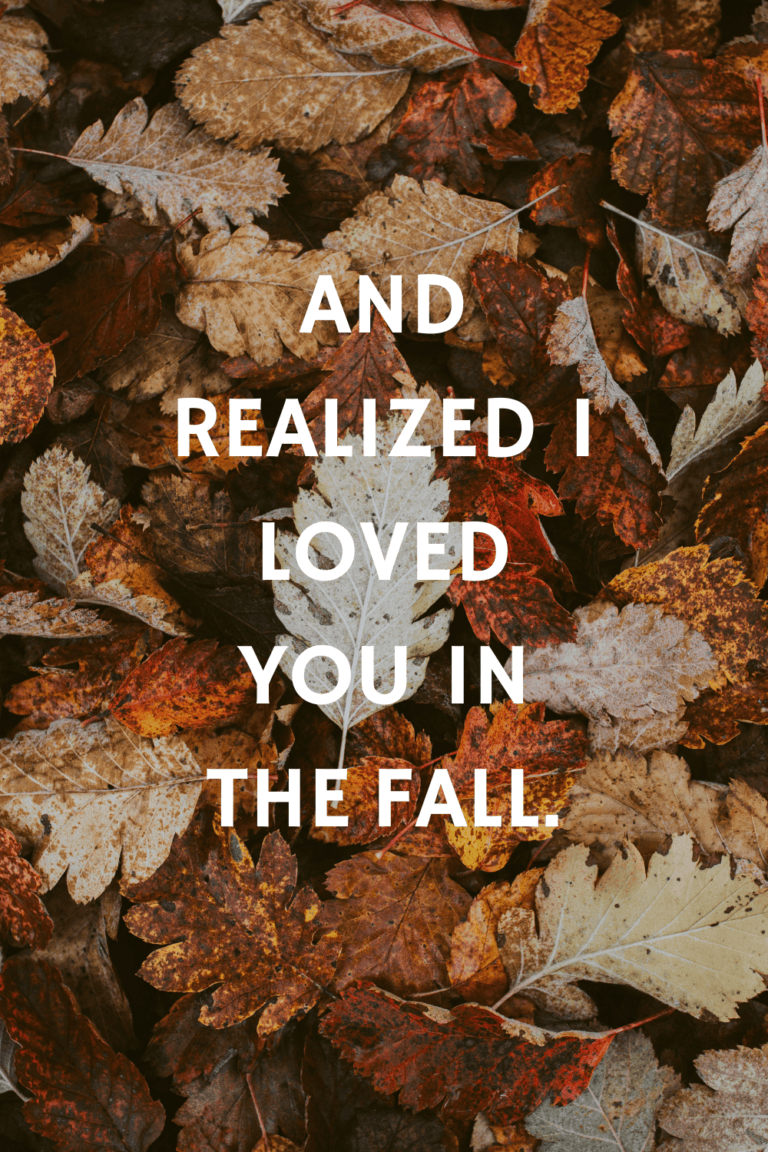 22 Taylor Swift Lyrics About Fall