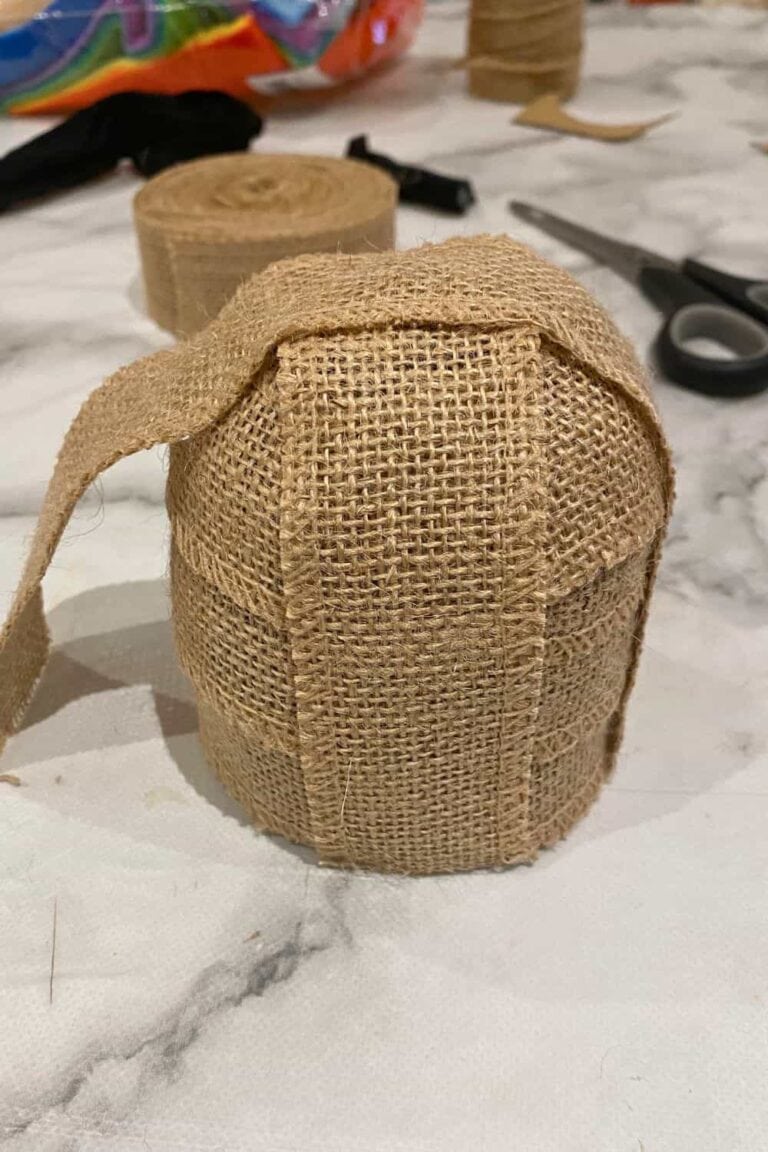 How to Make a 3D Burlap Owl for Christmas Decor