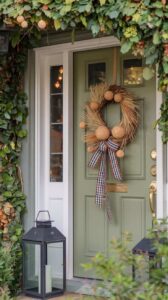 30+ Rustic Christmas Wreath Ideas That You Can DIY At Home