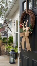 30+ Rustic Christmas Wreath Ideas That You Can DIY At Home