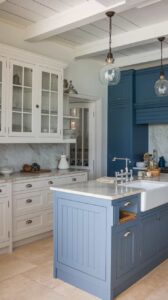 57 Blue Kitchen Ideas with Islands to Transform Your Space