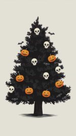 26 Spooky Christmas Phone Wallpapers to Keep the Holidays Eerie
