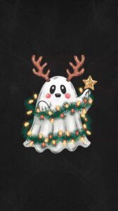 26 Spooky Christmas Phone Wallpapers to Keep the Holidays Eerie