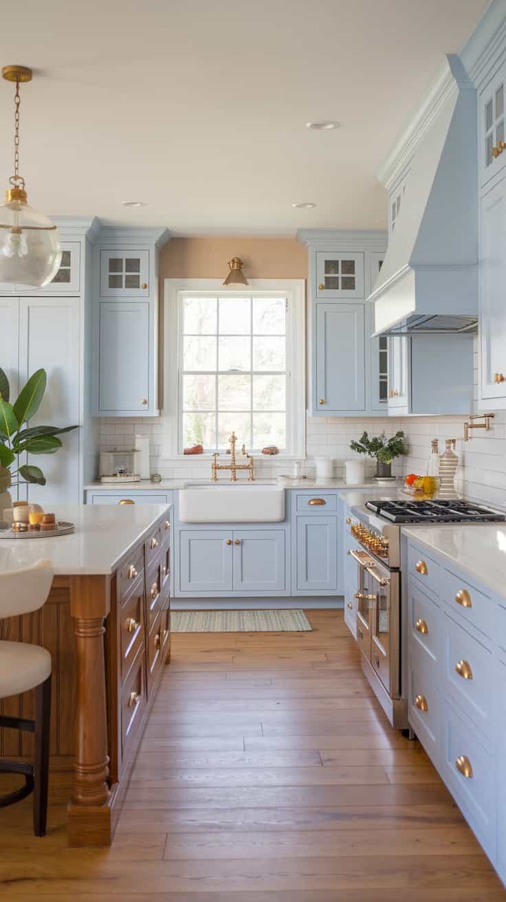 30 Stunning Light Blue Kitchen Ideas To Inspire You