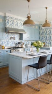 30 Stunning Light Blue Kitchen Ideas To Inspire You