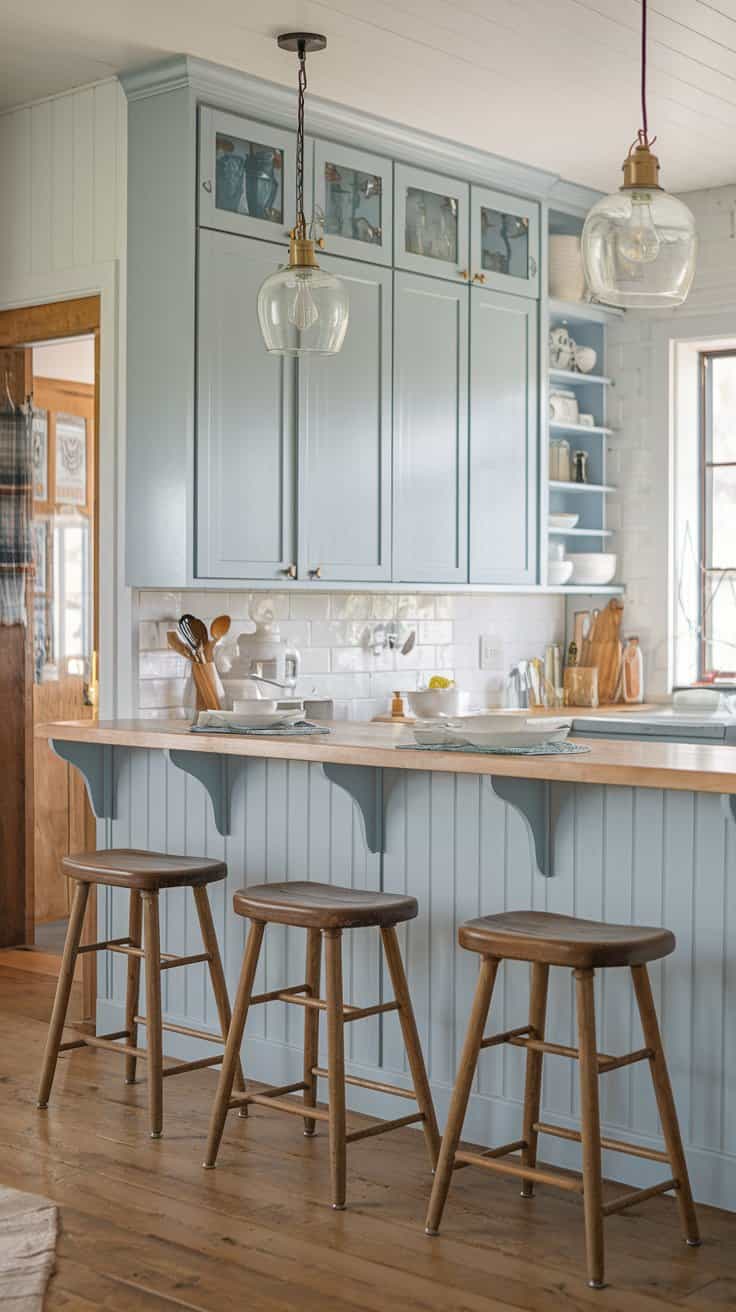 30 Stunning Light Blue Kitchen Ideas To Inspire You