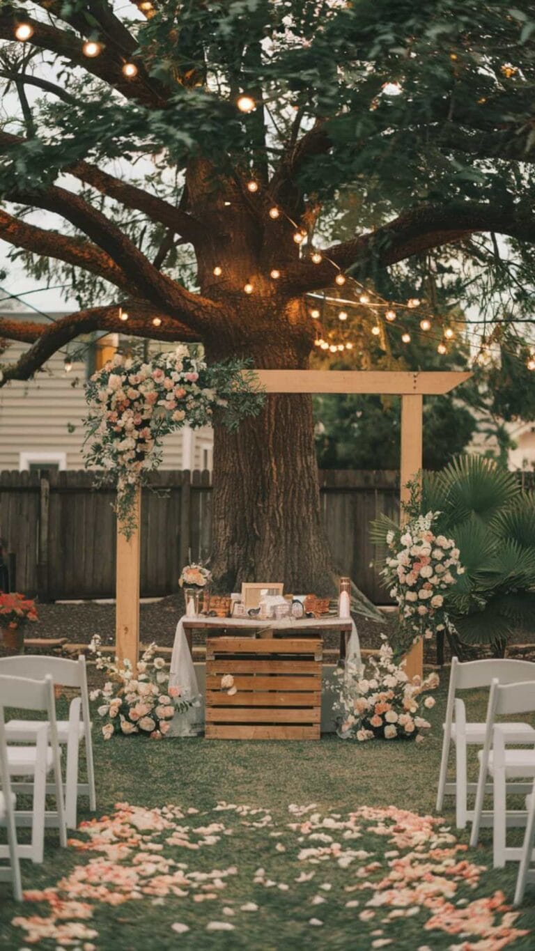 Your Free And Printable Backyard Wedding Decor Checklist