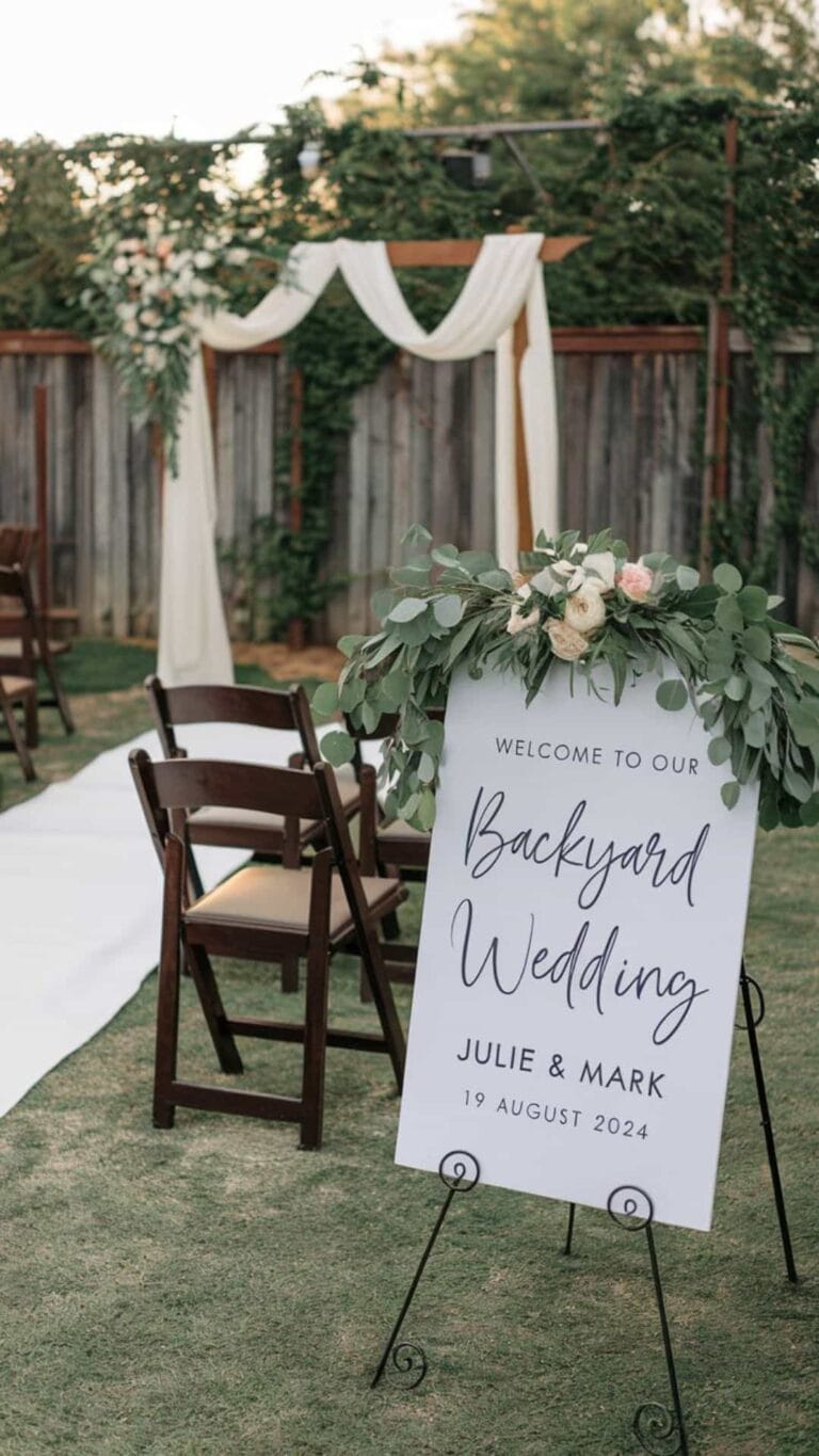 Your Free And Printable Backyard Wedding Decor Checklist