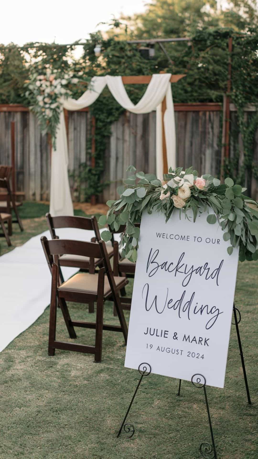 Your Free And Printable Backyard Wedding Decor Checklist