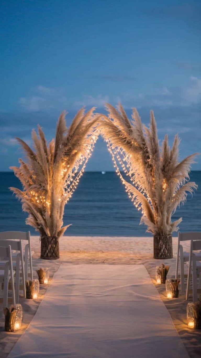 34 Beach Wedding Arch Ideas With Tips To DIY