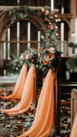 20 Rustic Fall Wedding Aisle Decor Ideas That Feel Cozy and Timeless