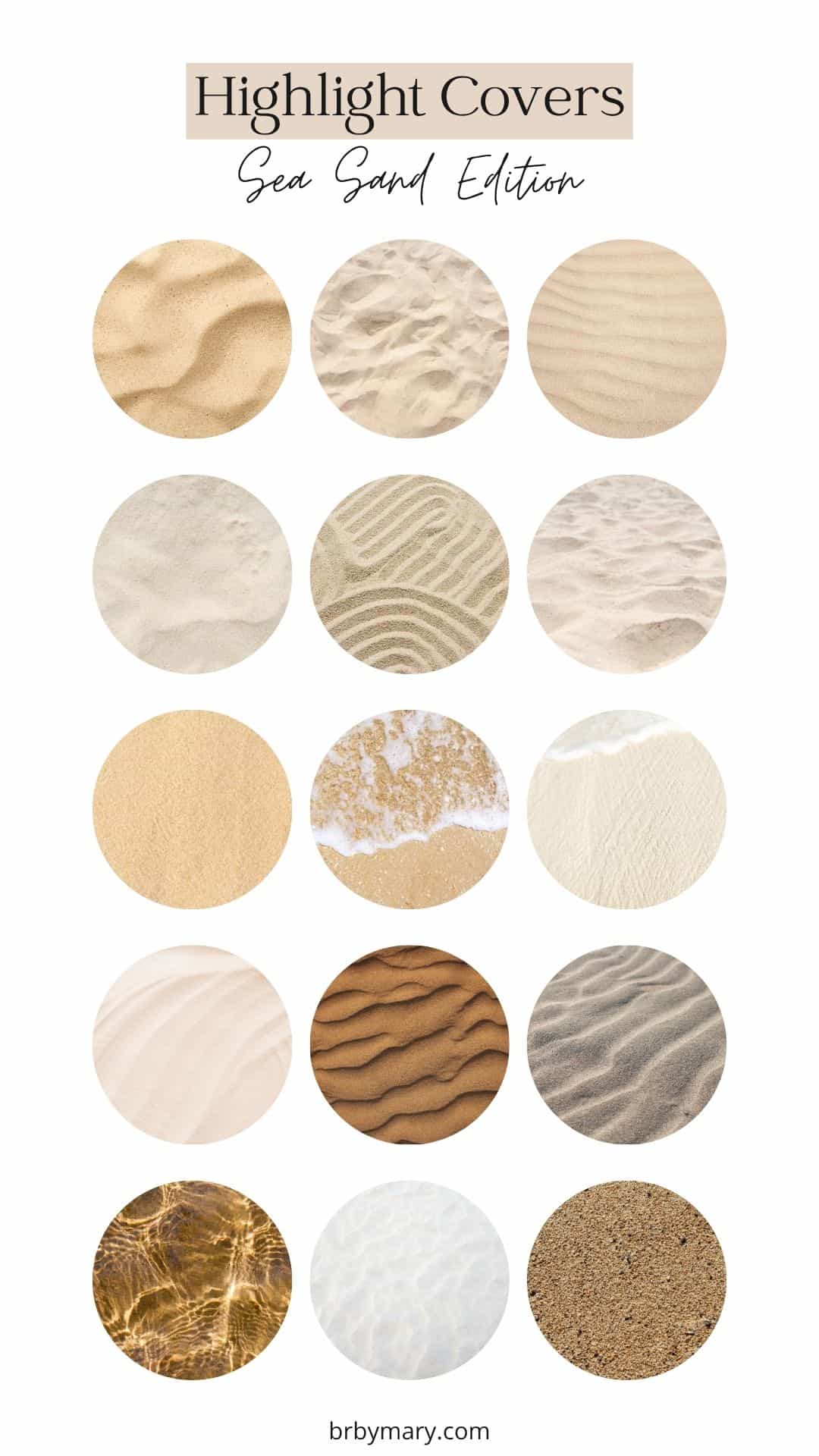 Sea Edition Highlight Covers For Instagram Stories