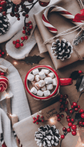 40 Red Christmas Phone Backgrounds