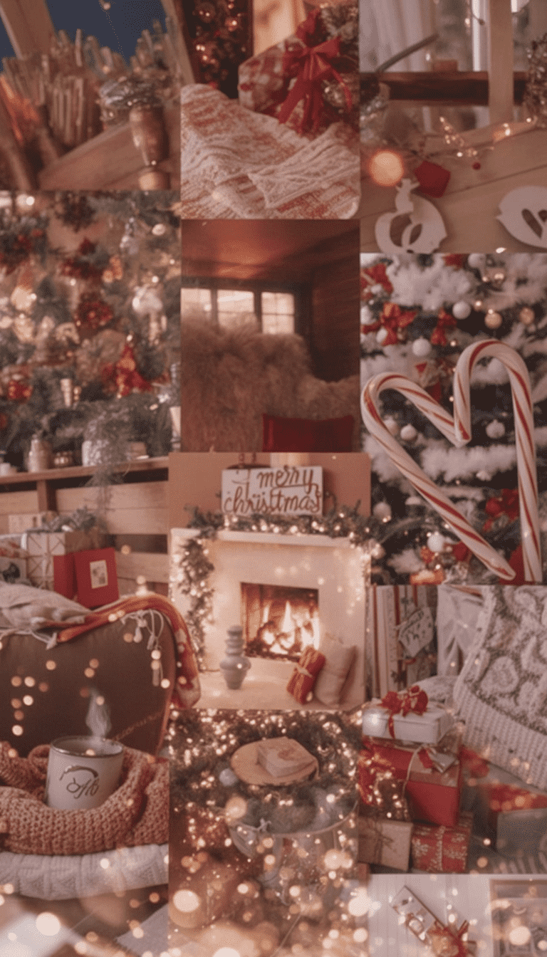 40 Red Christmas Phone Backgrounds