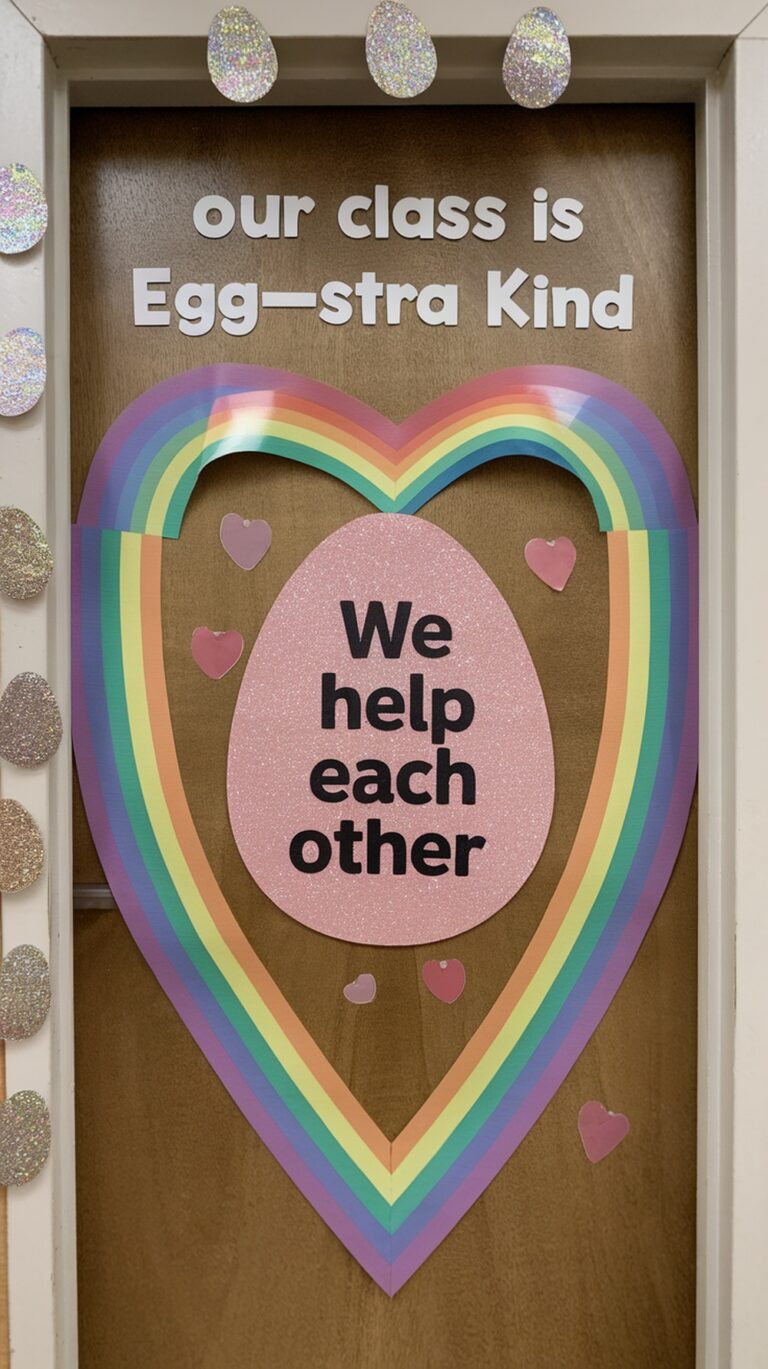 19 Creative Easter Classroom Door Decor Ideas