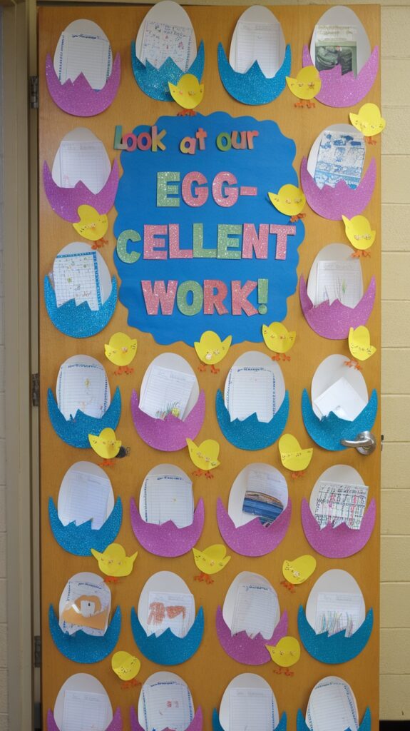 19 Creative Easter Classroom Door Decor Ideas